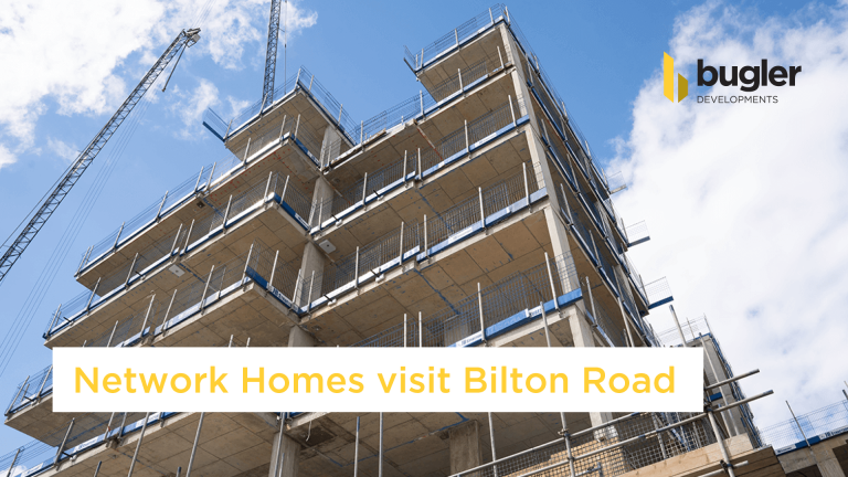 Network Homes visit our site at Bilton Road | Bugler Developments