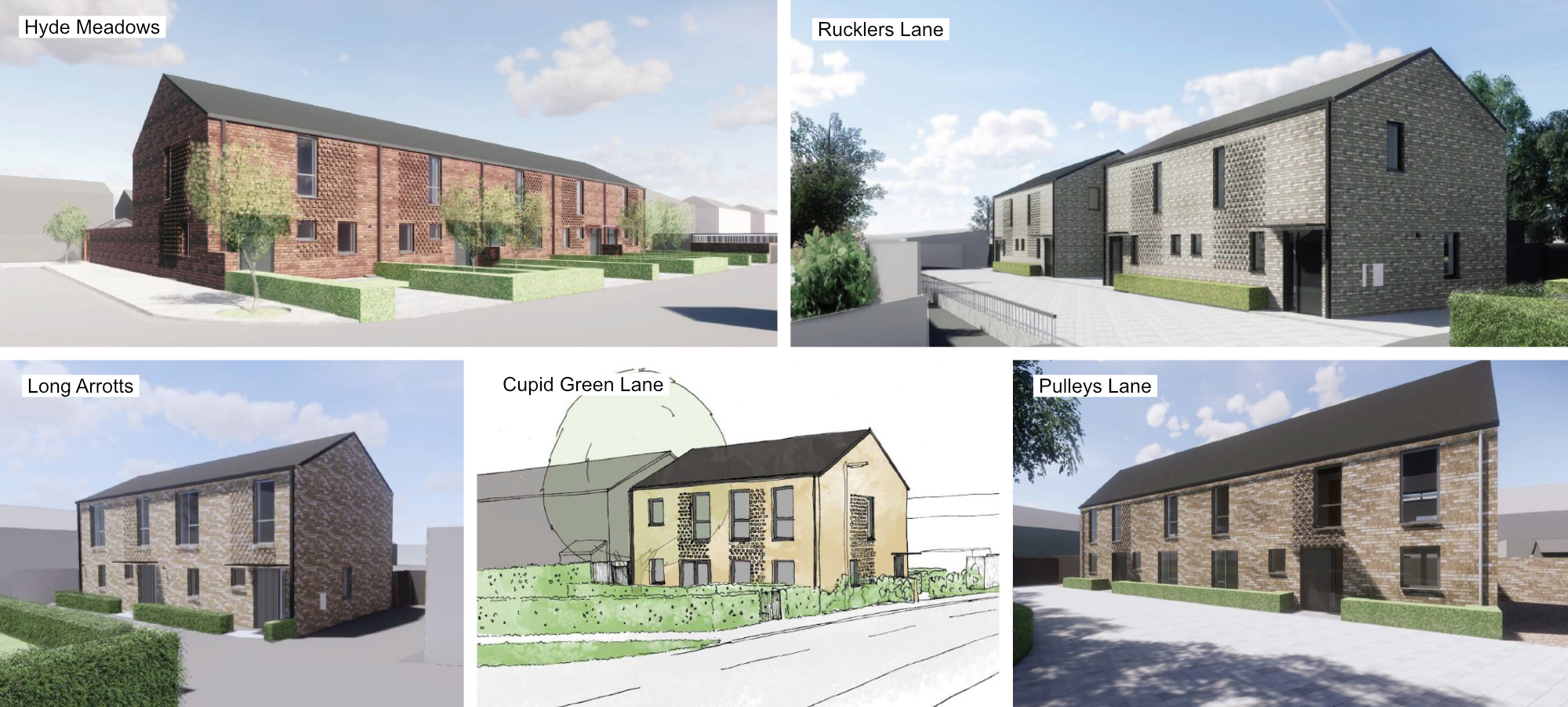 Garage sites, Dacorum | Bugler Developments