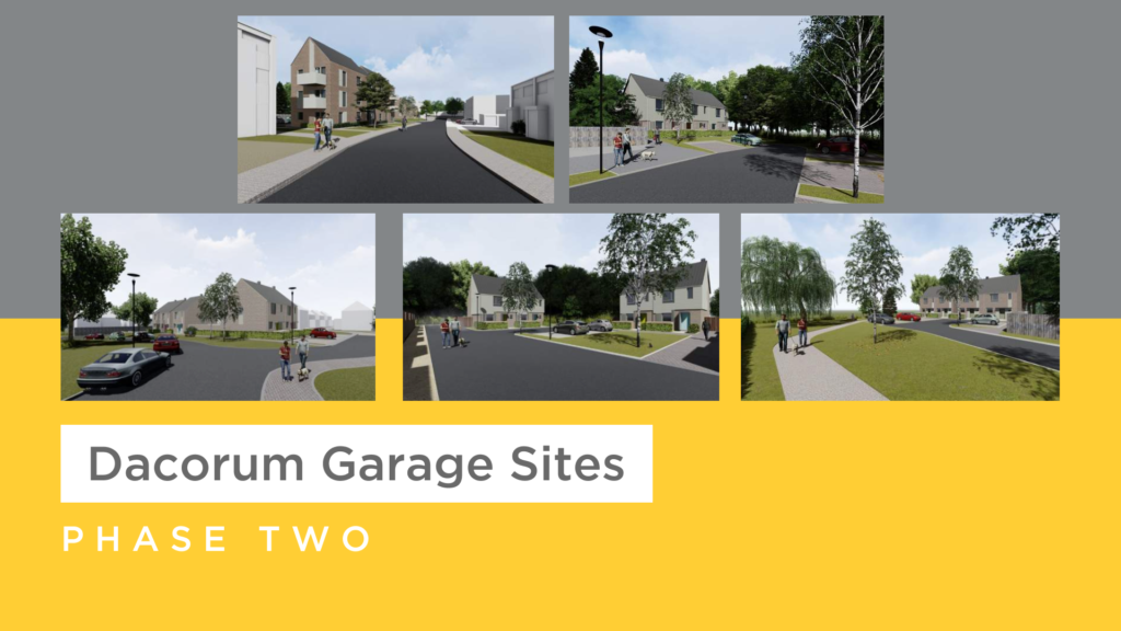 Dione Road | Dacorum Garage Sites | Bugler Developments