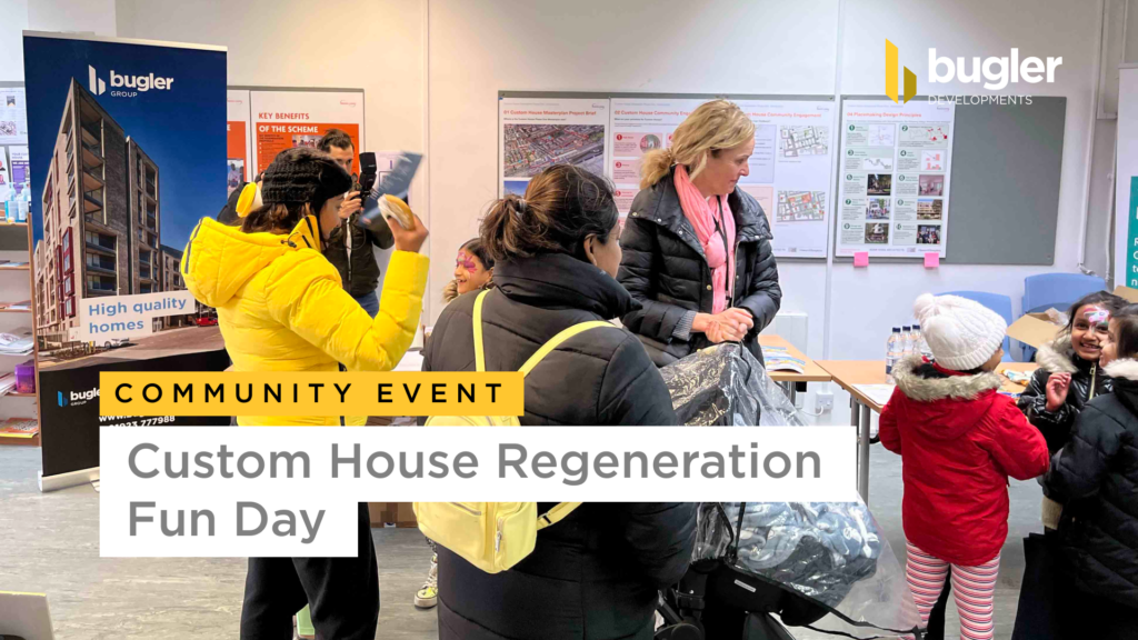 Bugler Developments attend Custom House Regeneration Fun Day