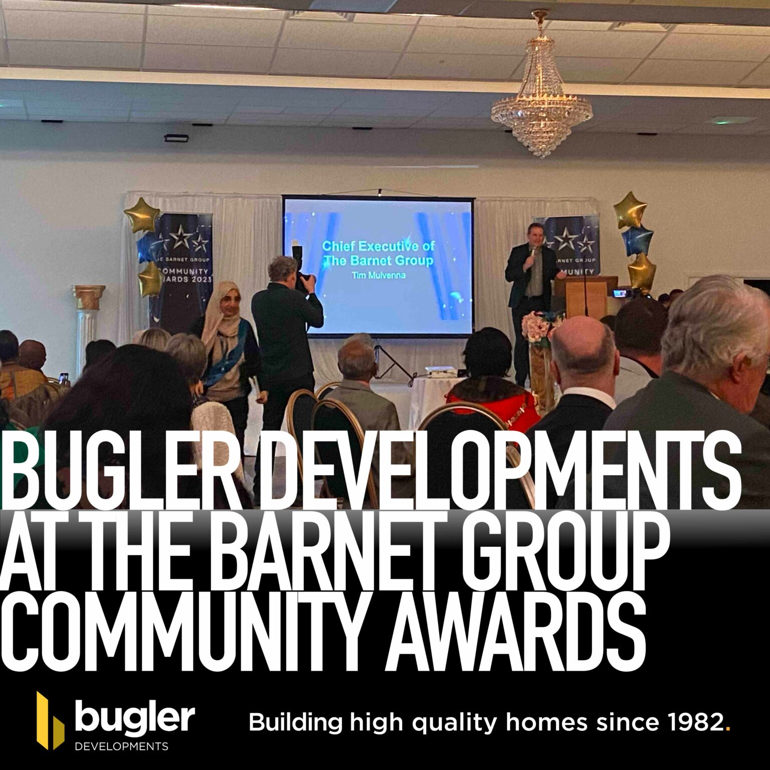 Bugler Developments at The Barnet Group Community Awards